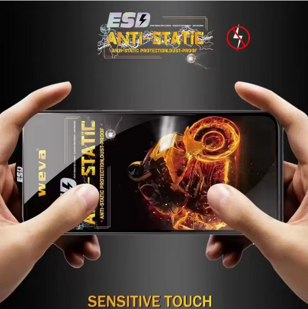 ESD Privacy Glass Screen Protector for iPhone 17 Series – Anti-Spy Tem