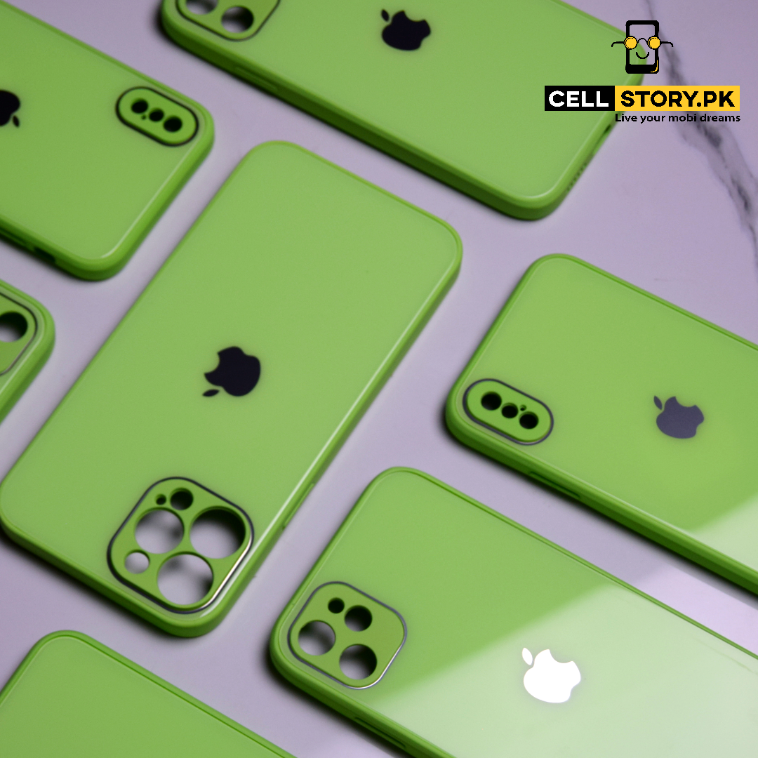 Apple logo case for iPhone models