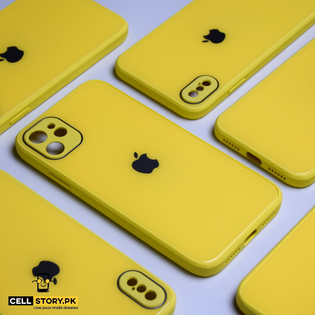 Apple logo case for iPhone models