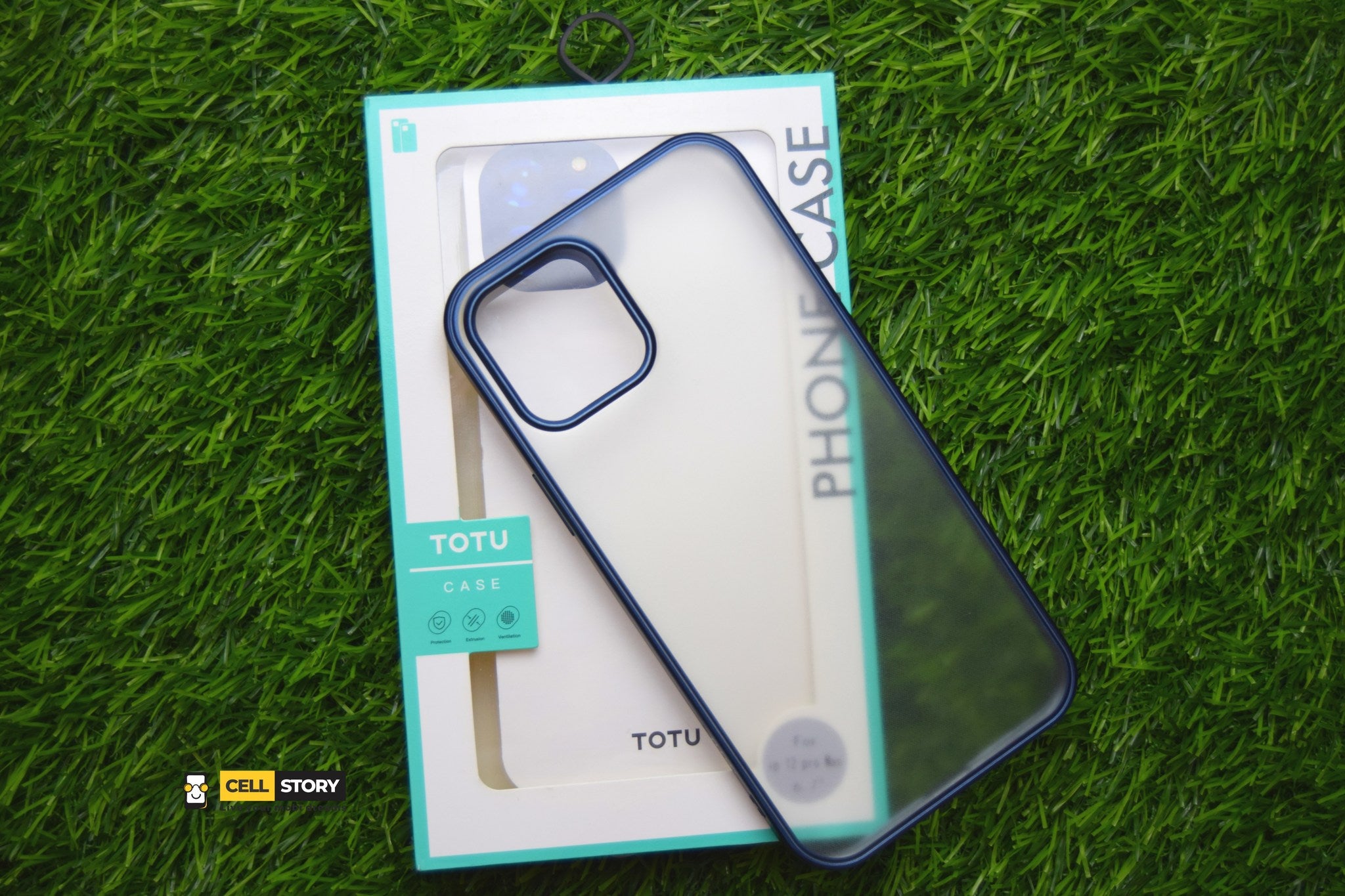 TOTU Blue Matt finish case for 12 pro max